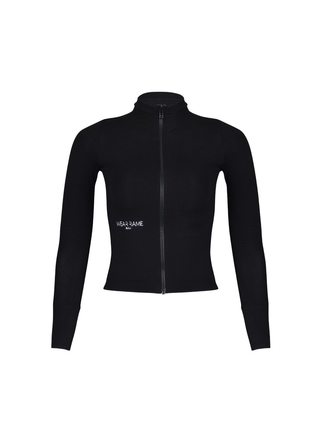 Core Sculpted Zip-Up Jacket In Black – Wear Ramé